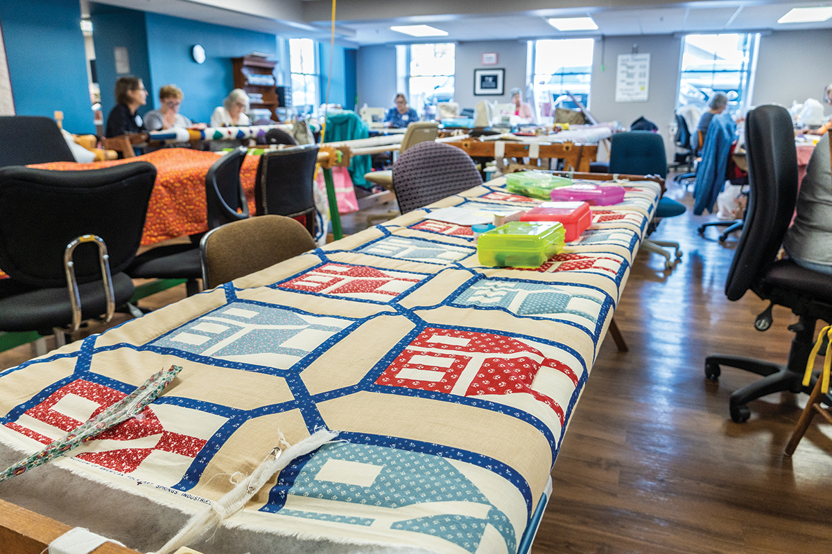 Stitching Together For A Cause | Today's Transitions